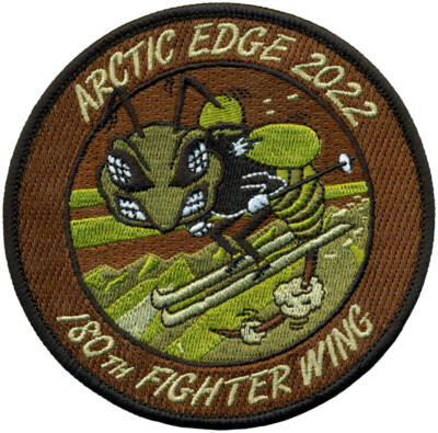 USAF 180th FIGHTER WING - ARCTIC EDGE 2022 PATCH | eBay