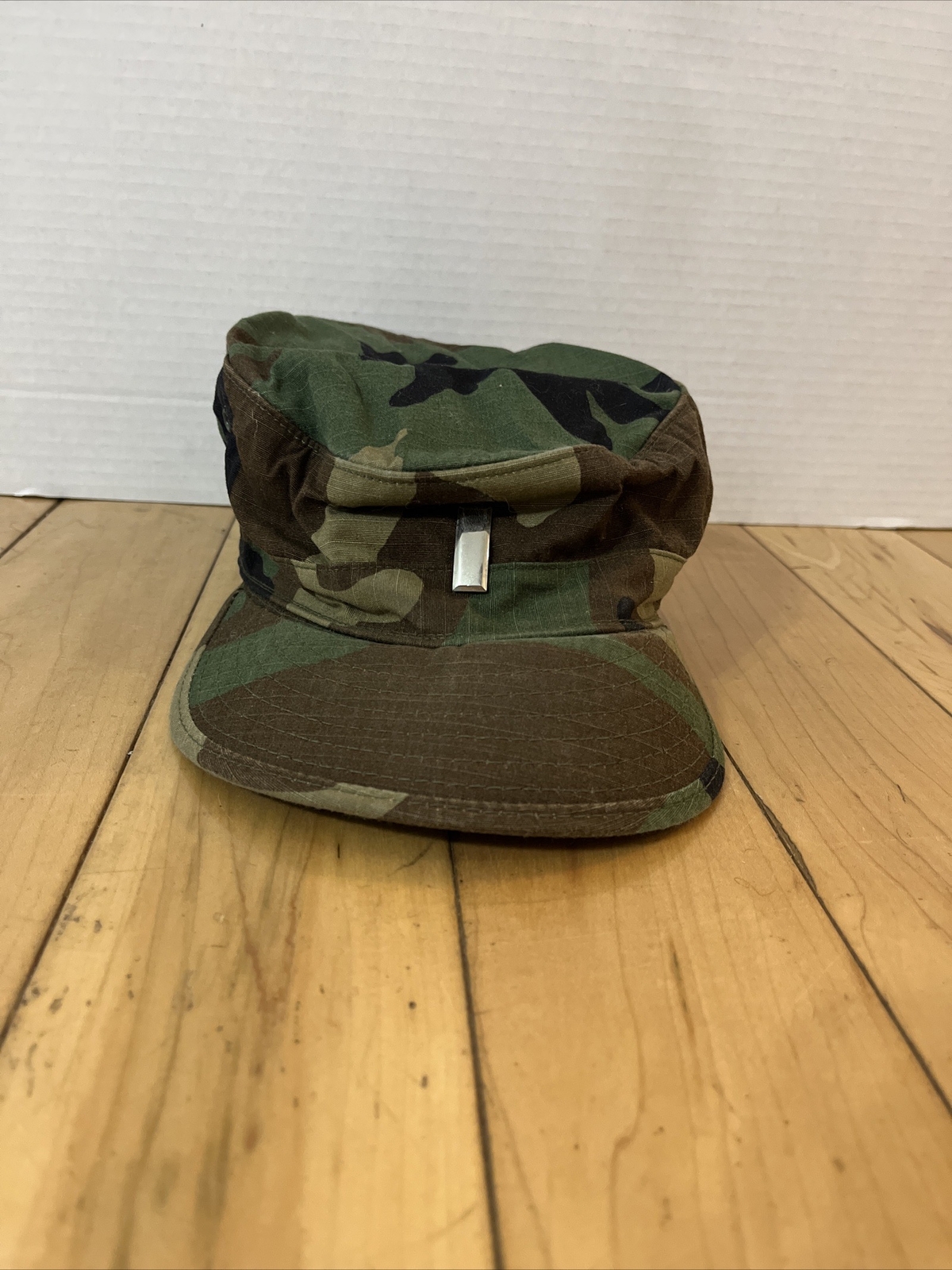 US Military Issue Cap Woodland Camouflage ARMY Hot Weather Hat Size 7 ...