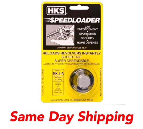 HKS Speed Loader fits 6 shot 38 357 COLT MK3, MK5, King Cobra - MK.3-A ...