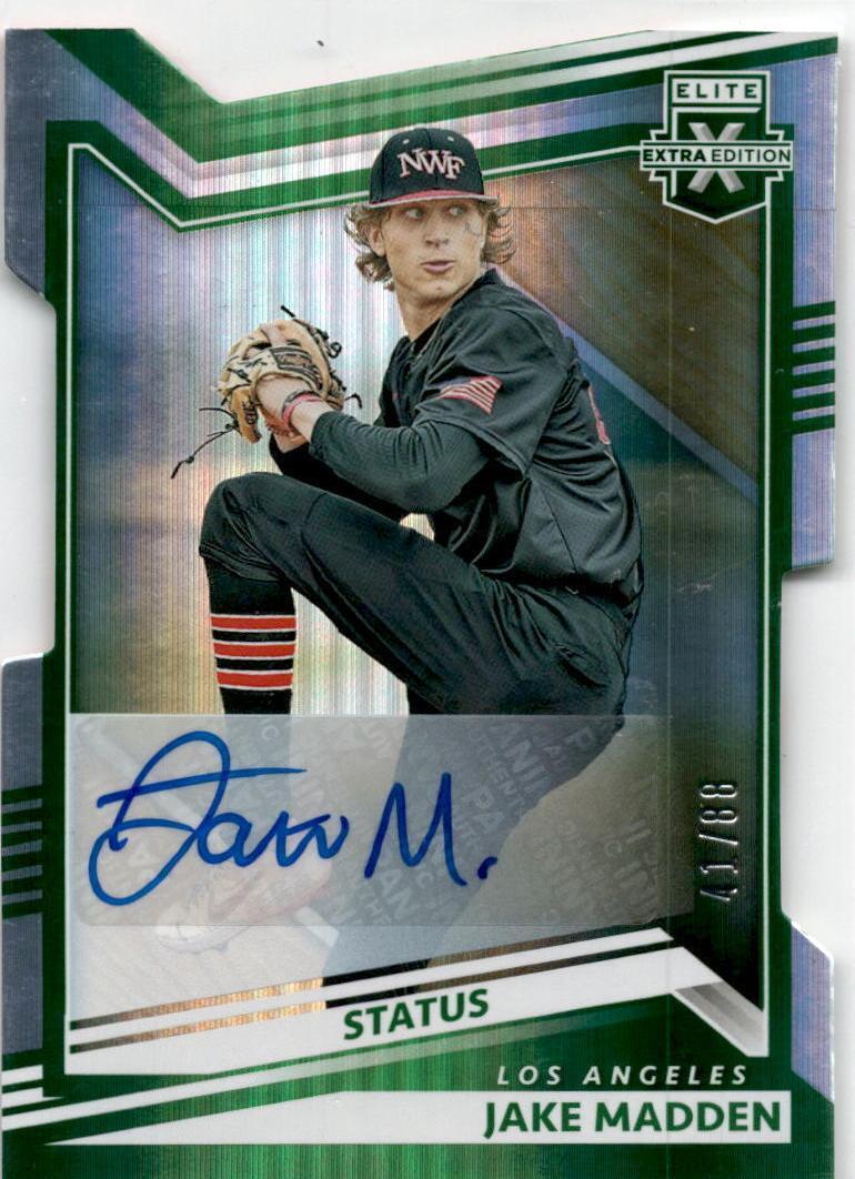 2022 Panini Elite Extra Edition - Jake Madden #118 Status Signatures ...