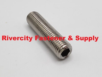 M10-1.25x40 Stainless Socket Set Stud M10x1.25 x 40 Screws 10mm x 1.25 ...