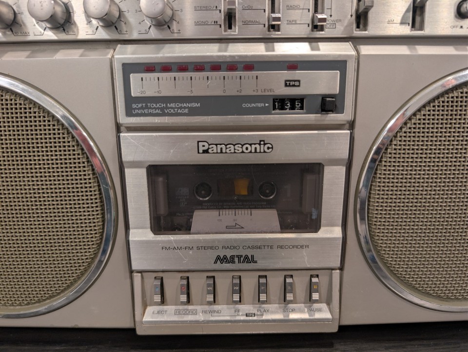 Working! Panasonic RX-5150 AMBIENCE AM/FM Cassette Radio Vintage ...