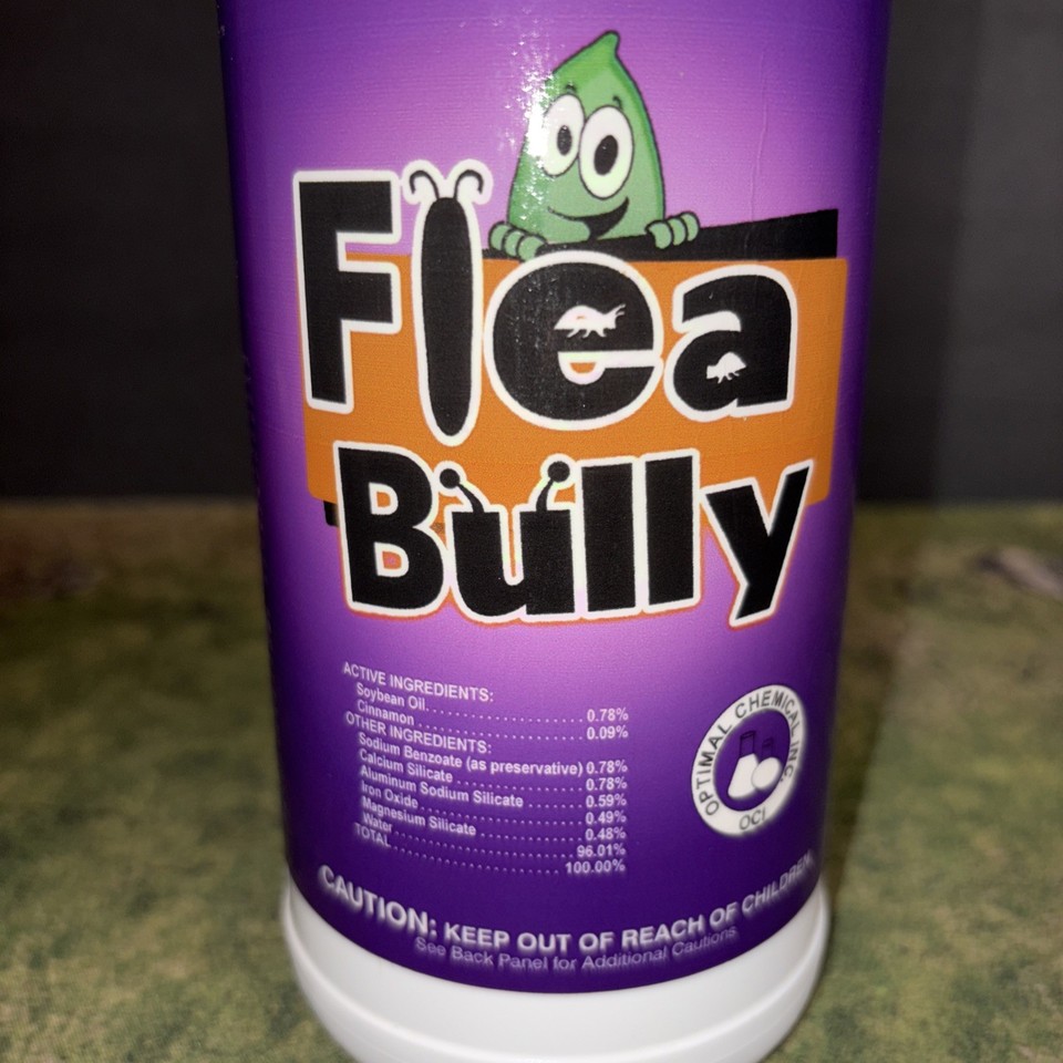 Flea Bully Natural Flea Spray 32 oz – Pet & Home Treatment by Optimal ...
