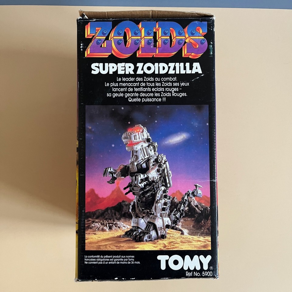 Vintage 1984 - Tomy Zoids - Mighty / Super Zoidzilla - Box | eBay