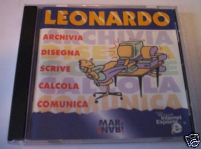 LEONARDO programma pc gestione ufficio testi grafici | eBay