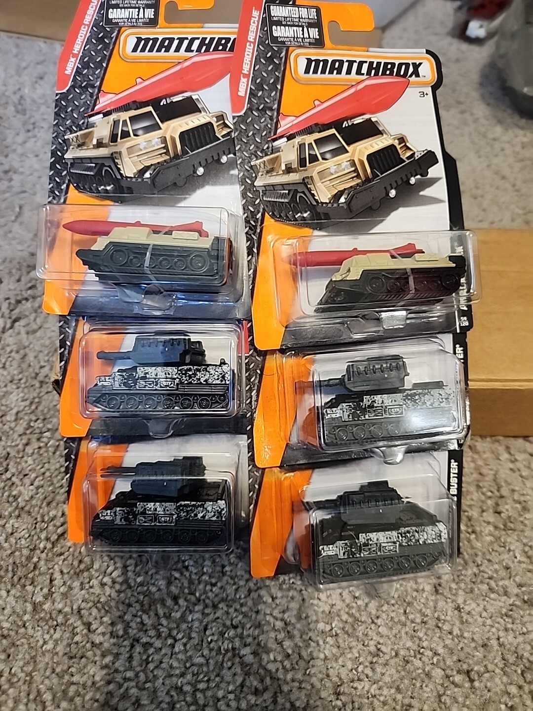 matchbox blockade buster And Attack Track Tanks Lot Of 6 | eBay