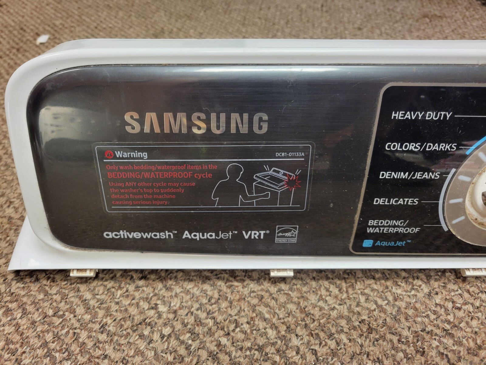 SAMSUNG CONTROL PANEL #DC97-18130Y FOR WASHERS see pics. for sale ...