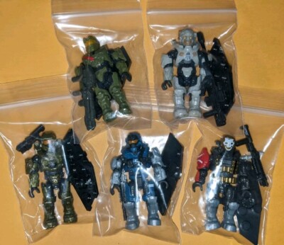 Halo Mega Construx 20th Anniversary Spartans Chief Linda Carter Emile ...