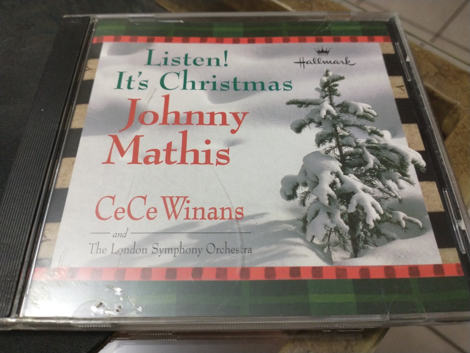 JOHNNY MATHIS - CECE WINANS - Listen It's Christmas HALLMARK CD | eBay