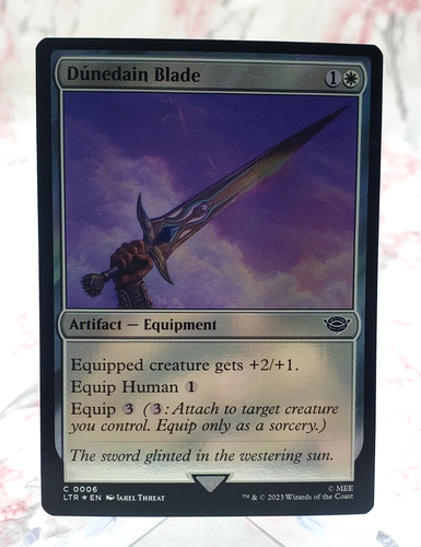 MTG Lord of the Rings Dunedain Blade 0006 C Foil - LP | eBay