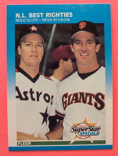 1987 Fleer #630 Mike Scott / Mike Krukow SSS NM-MT | eBay