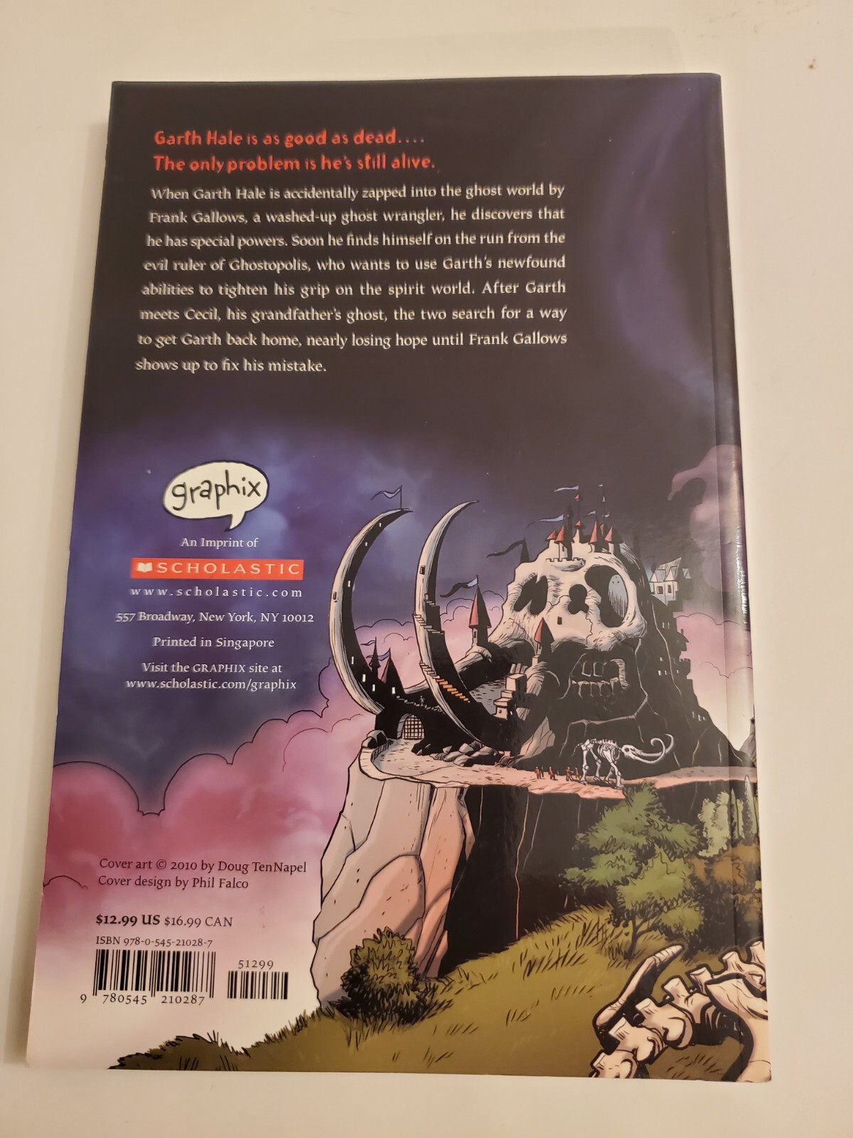 Ghostopolis by Doug TenNapel (2010, Trade Paperback) for sale online | eBay