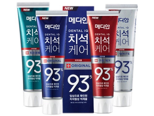 MEDIAN Dental IQ Tartar Care 93% Toothpaste 120g #Original Korean Oral ...