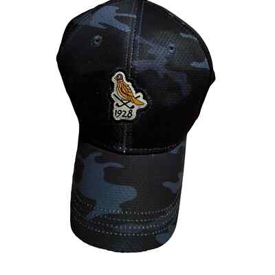 Ahead Performance Mid Fit Baseball Cap Unisex One Size Blue Camo Cotton ...