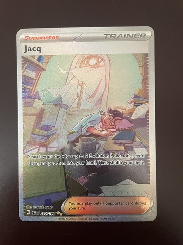 Pokémon TCG Jacq Scarlet & Violet Base Set 250/198 Regular Special ...