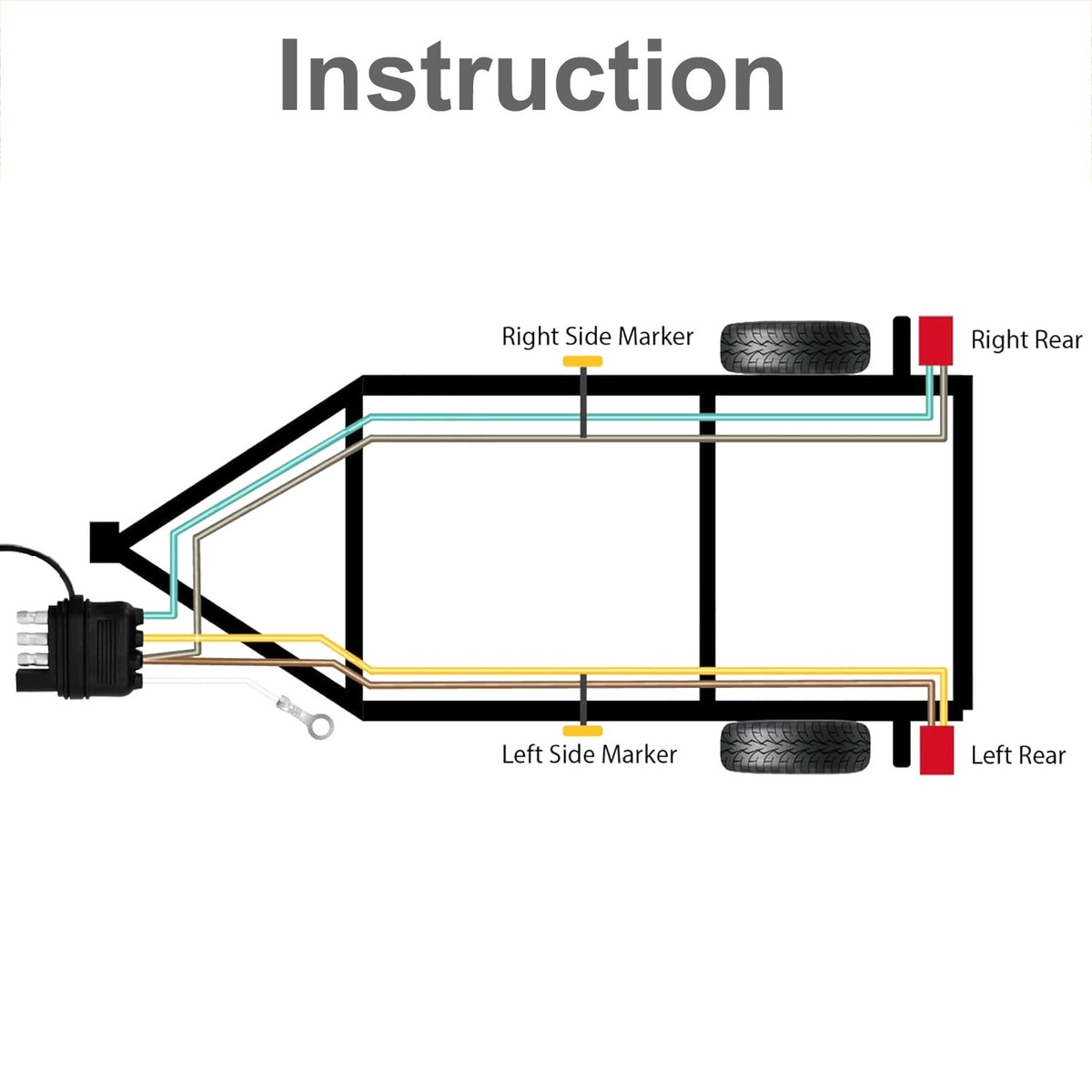 Heavy Truck Parts Peterbilt Light Switch Replacement - DPST Toggle ...