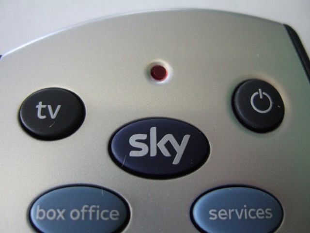 Official Genuine Sky HD Silver Remote Control Rev 10 Model Sc030 for ...