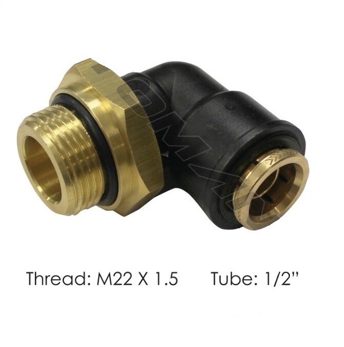 Composite PLC Male Elbow Fitting Volvo Part# 20999384, 177.V20999384 | eBay