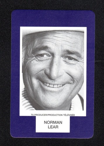 Norman Lear TV Show Producer 1993 Face To Face Game Card Canadian Issue ...