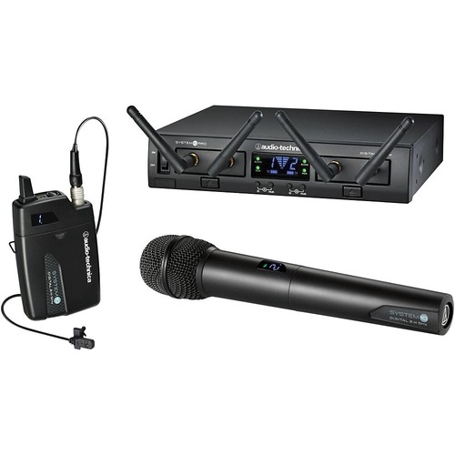 Audio-Technica 10 Pro ATW-1312/L Body-Pack and Handheld Digital ...