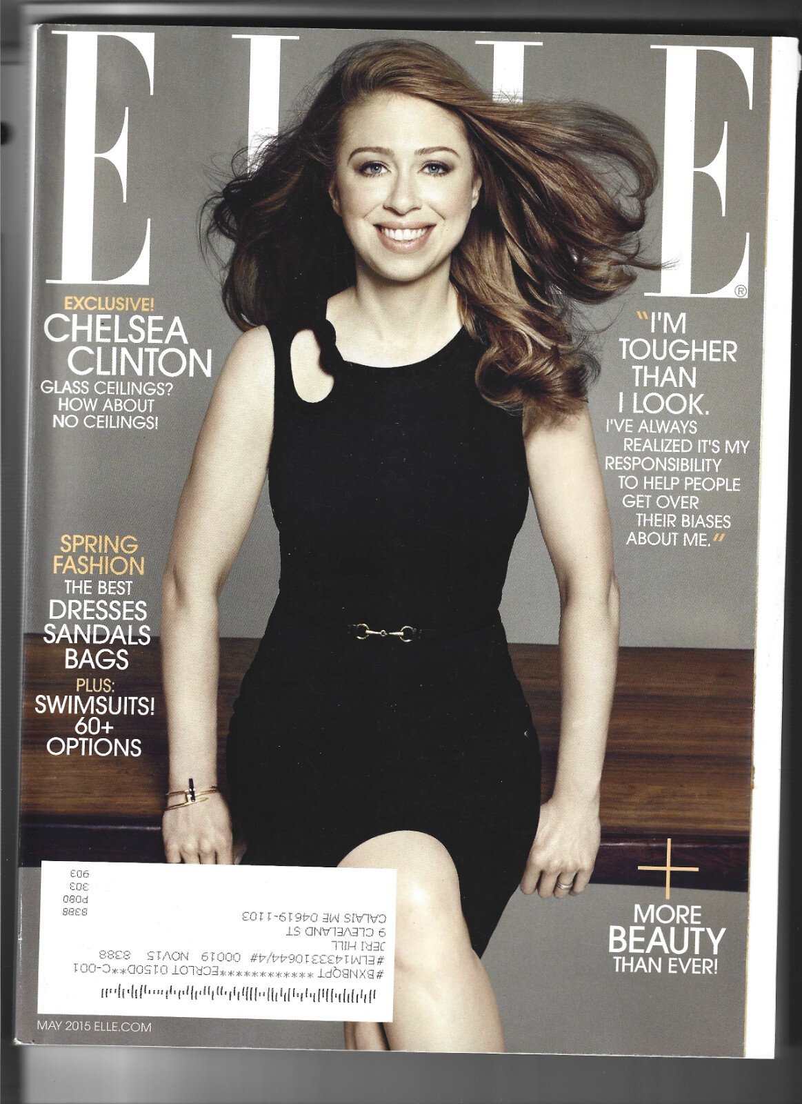 CHELSEA CLINTON ~ Elle Magazine ~ May 2015 | eBay