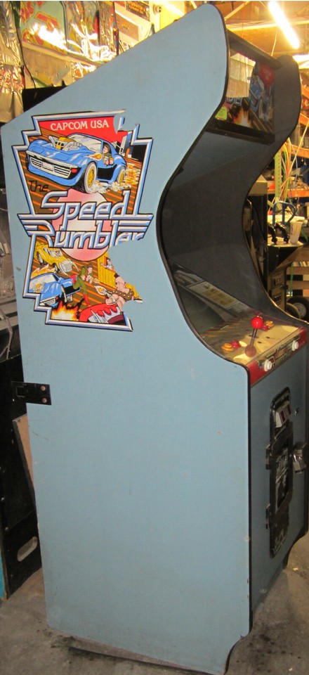 SPEED RUMBLER ARCADE MACHINE by CAPCOM (Excellent Condition) *RARE* | eBay