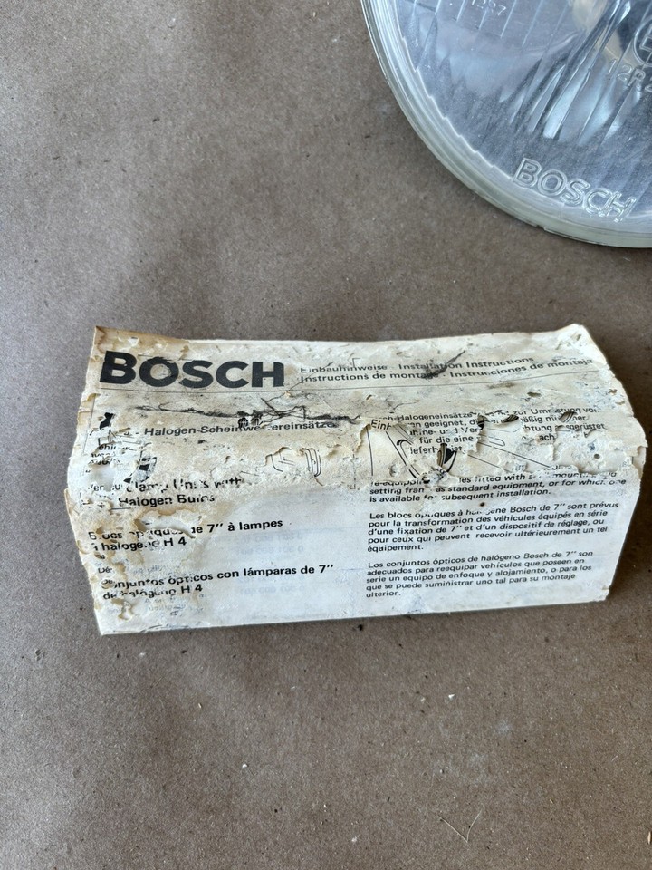 Set of Porsche 911 912 Bosch Headlights | eBay