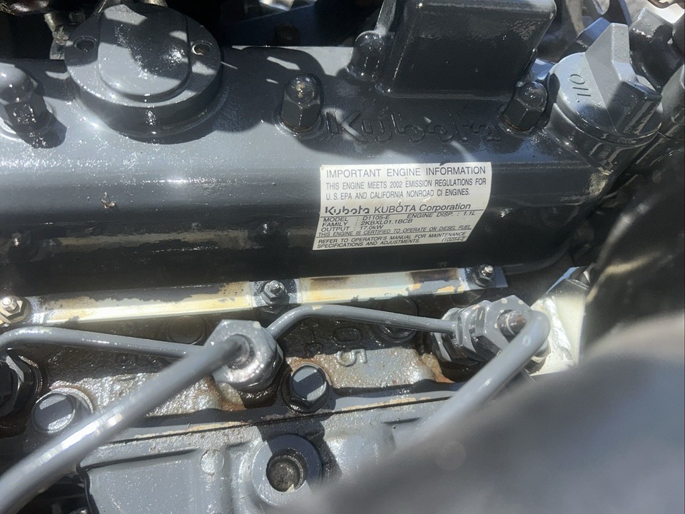 2002 KUBOTA D 1105 E ENGINE RUNNING TESTED | eBay