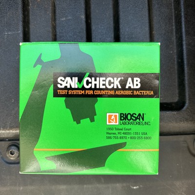 Sani Check AB Kit #110, Aerobic Bacteria | eBay