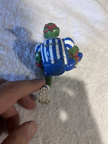 TMNT Shell Kicking Raphael Soccer Teenage Mutant Ninja Turtles Figure ...