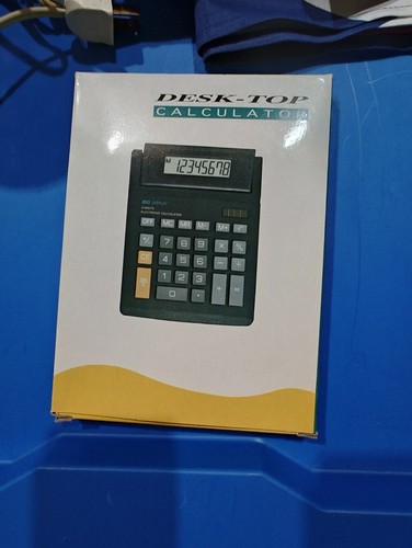 Desktop Calculator New In Box Large Print Battery Operated | eBay