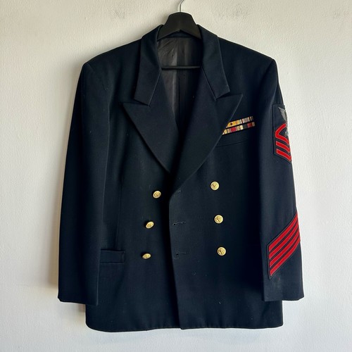 WWII US Navy NCO Uniform Decorated Boiler Tech Bullion Patches | eBay