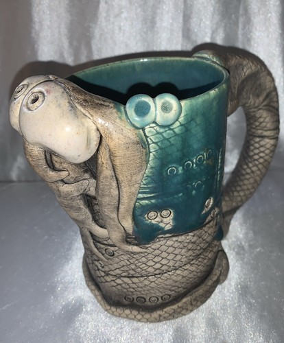WOO Creature Pottery Sculpture Mug by Artist Richard & Susan Marshall ...