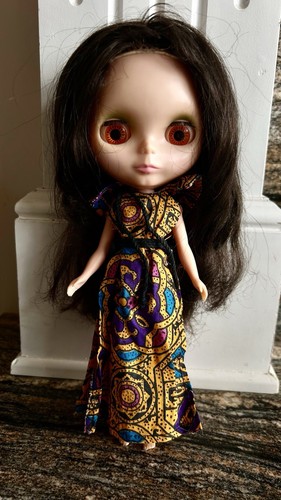 Kenner Blythe Doll Brunette 1972 Golden Goddess Dress Vintage With BOX | eBay