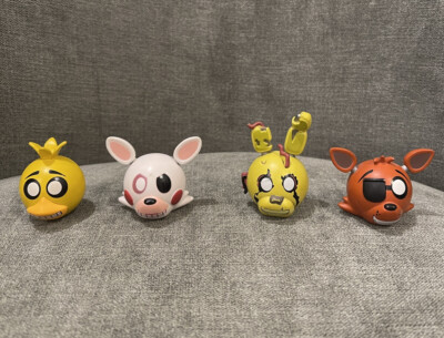 FNAF Five Nights at Freddy's MyMoji Mystery Mini Figure Lot 4 Figs ...