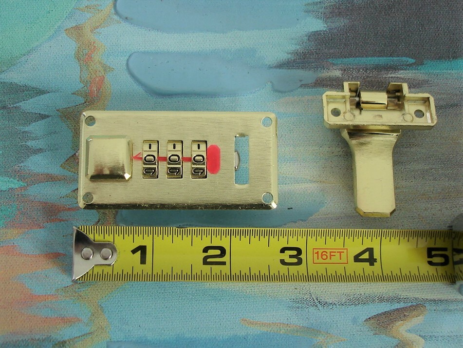 Combination Locks 1 Pair Replacement for Briefcase Attache Case Laptop ...