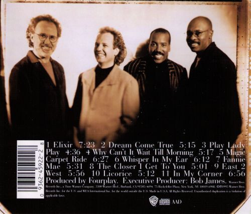 Fourplay (3) - Elixir - (CD, Album) (Very Good Plus (VG+)) | eBay