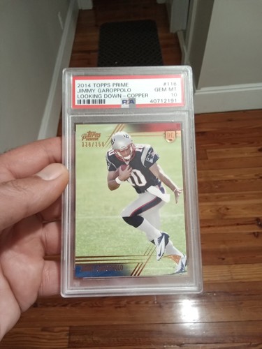 2014 TOPPS PRIME *RARE* COPPER RC #/99 #118 JIMMY GAROPPOLO psa 10 | eBay