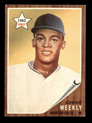 1962 Topps #204 Johnny Weekly Colt .45's VG-EX+ *z3 | eBay