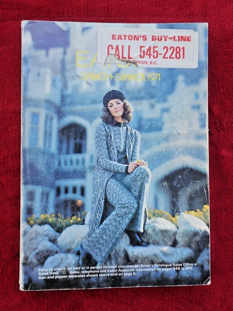 1971 Eaton’s Spring And Summer Catalogue | eBay