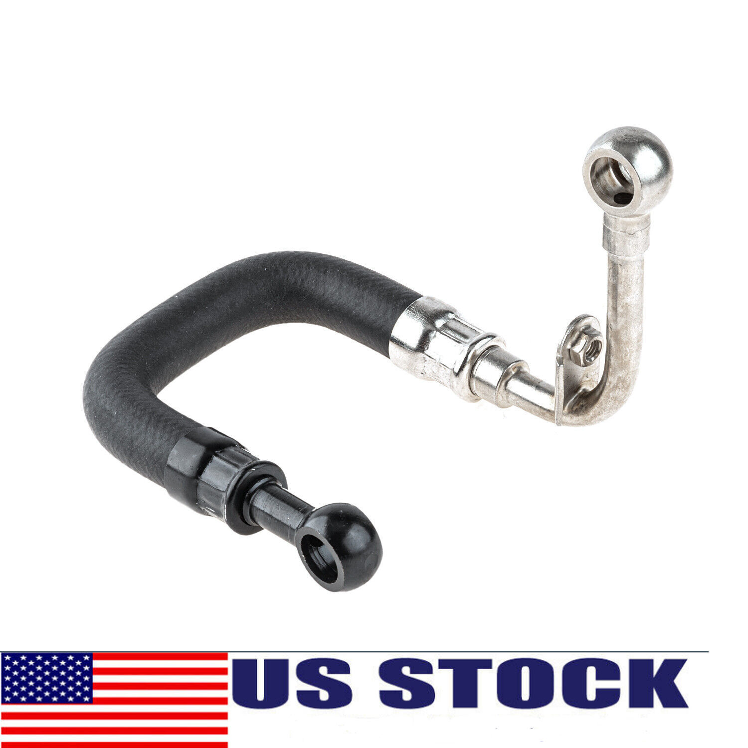 Turbo Charger Coolant Line Hose 06B121497F For Audi A4 B6 VW Passat B5 ...