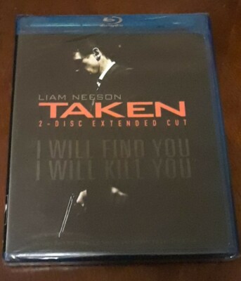 Taken (Blu-ray Disc, 2009, 2-Disc Set, Extended Cut; Includes Digital ...