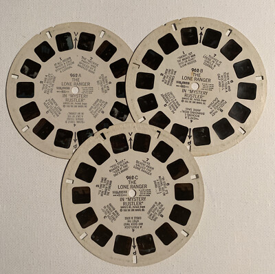 View-Master THE LONE RANGER 962 A,B,C - 3 Reel Set (5) | eBay