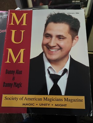 Danny Alan MUM Society of American Magicians Magazine Issue 2006 | eBay