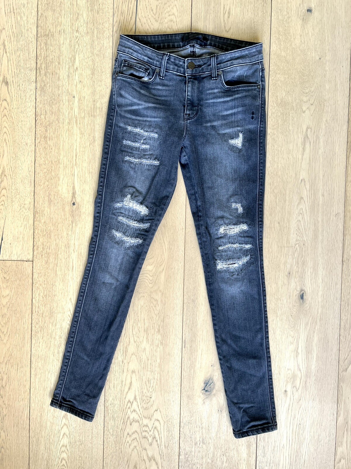 Genetic Los Angeles "Shya" Destroyed Jeans Size: 27 - Gem