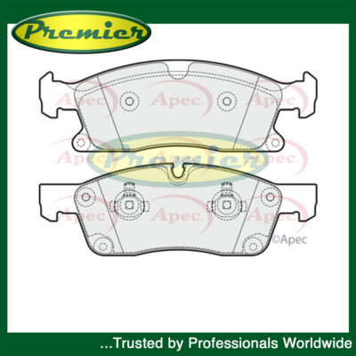 Premier Front Brake Pads Set Fits Mercedes M-Class GLE GL-Class GLS #1 ...