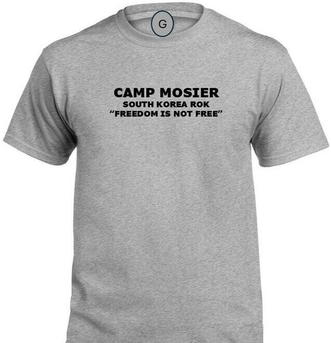 CAMP MOSIER * SOUTH KOREA ROK* FREEDOM* INDIVIDUAL BASE PT SHIRT | eBay