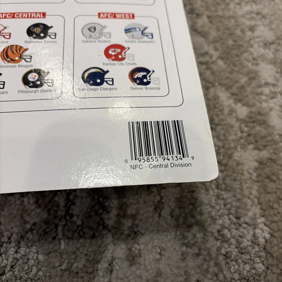 NFL Riddell Pocket Pros NFC Central Division 1997 Brand New Sealed ...