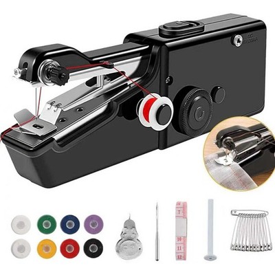 Mini Handheld Cordless Sewing Machine Hand Held Thread Stitch Clothes ...