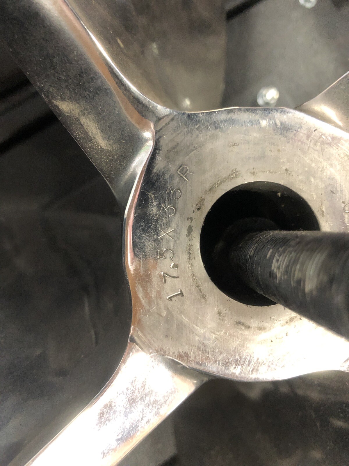 Mercury Marine Speedmaster #6 Drive 4 Blade Cleaver 17.5 X 33 R ...